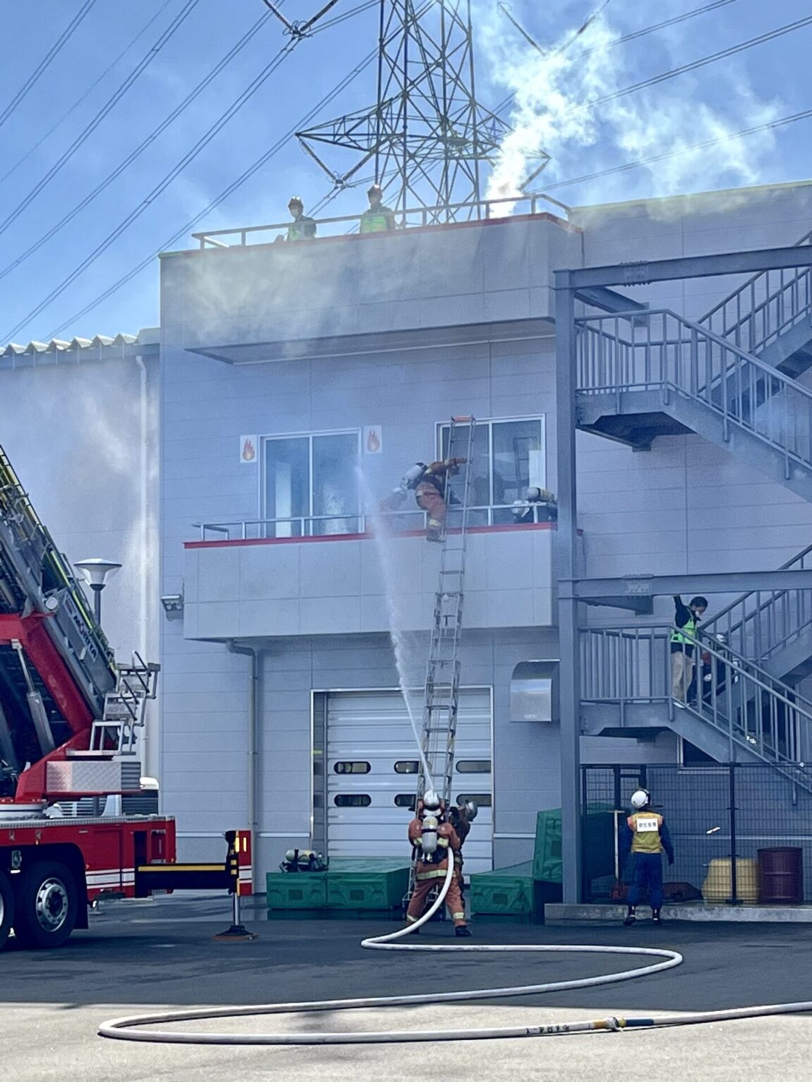 秋季消防訓練 | つちみ大介の活動報告